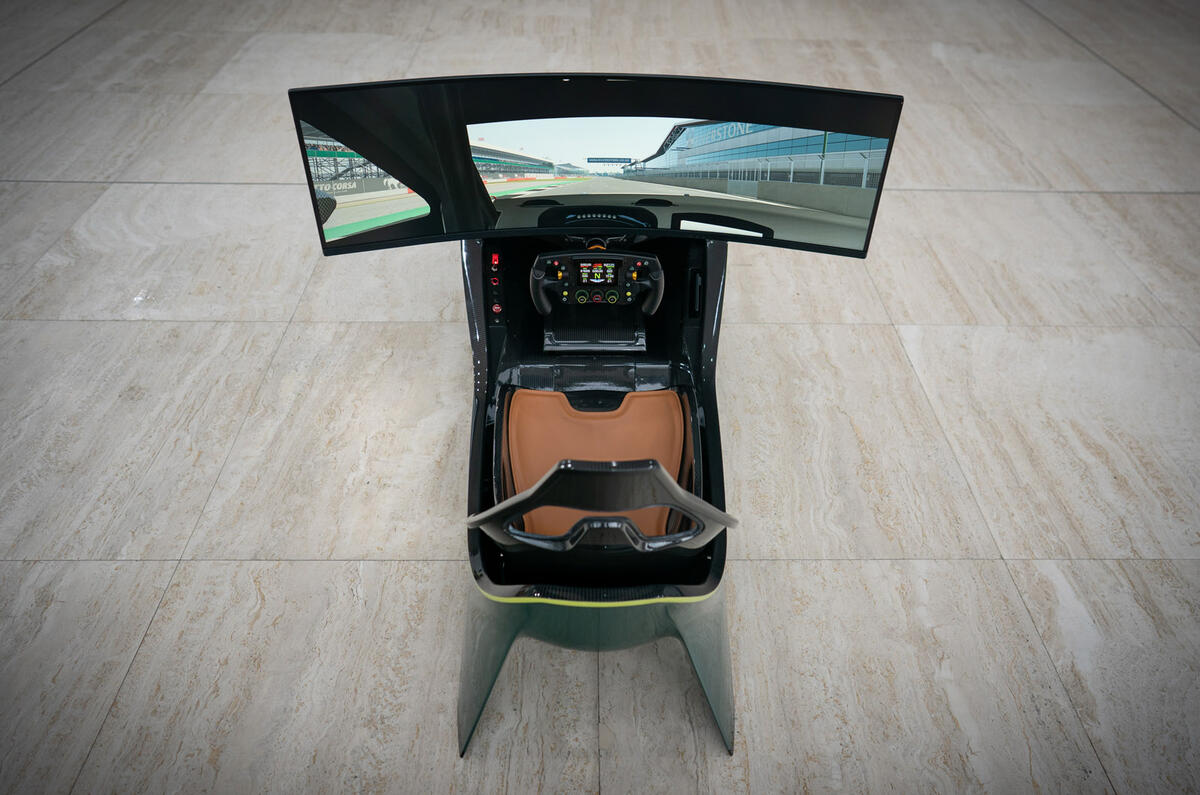 Testing Darren Turner's new Aston Martin simulator | Autocar