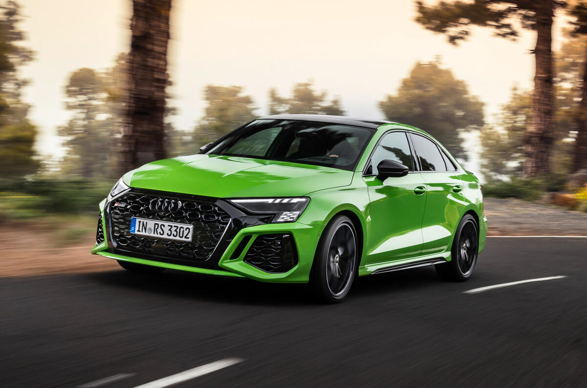 New 2021 Audi RS3 touches down with 395bhp for £50,900 | Autocar