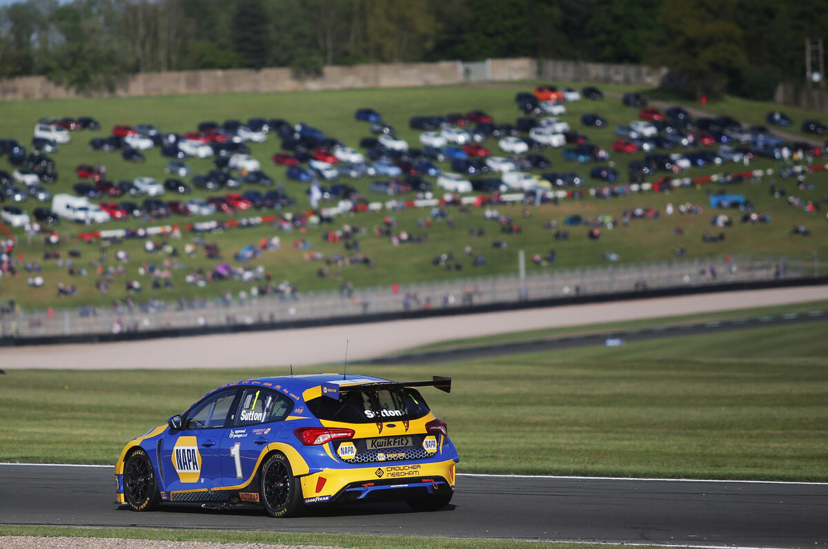 BTCC 2022: Ingram emerges ahead in first races of new hybrids | Autocar