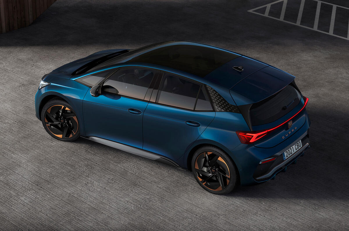 New 2022 Cupra Born EV hot hatch priced from £33,735 | Autocar