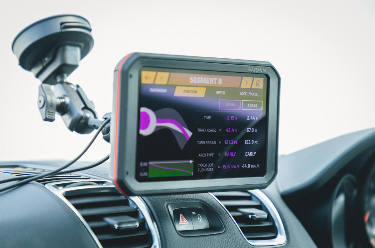 How a sat-nav can make you faster around a track | Autocar
