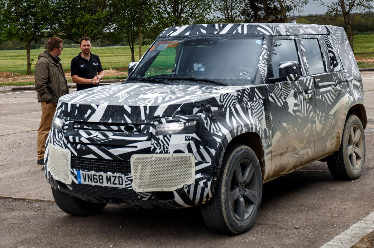 First ride: 2020 Land Rover Defender prototype | Autocar