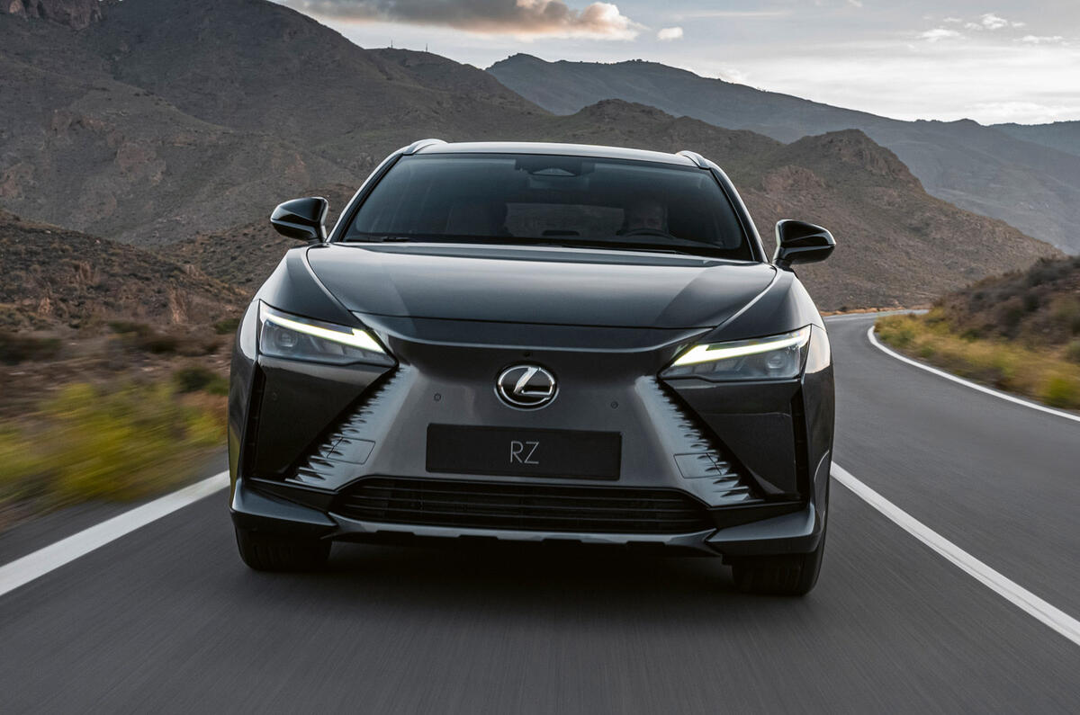 New Lexus RZ 450e launches firm's EV push with 309bhp, 4WD | Autocar