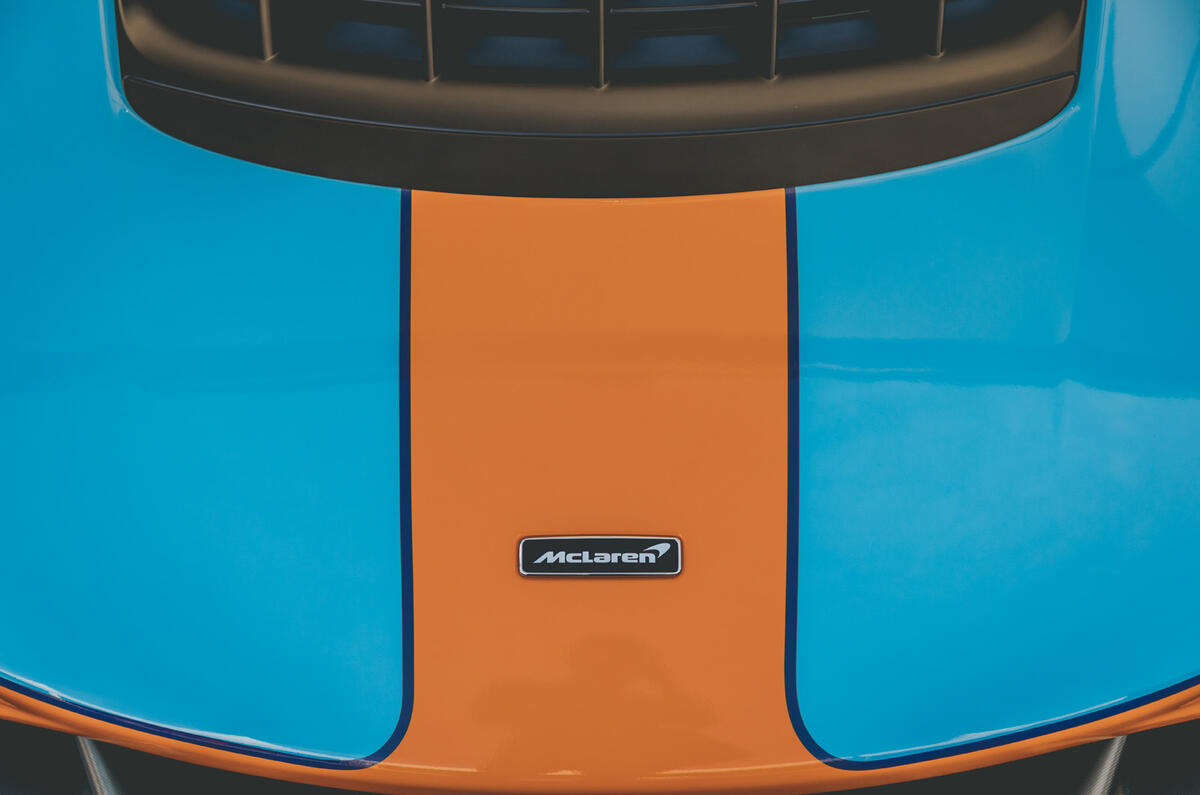 McLaren Elva Gulf Theme by MSO adds retro livery to 804bhp speedster ...