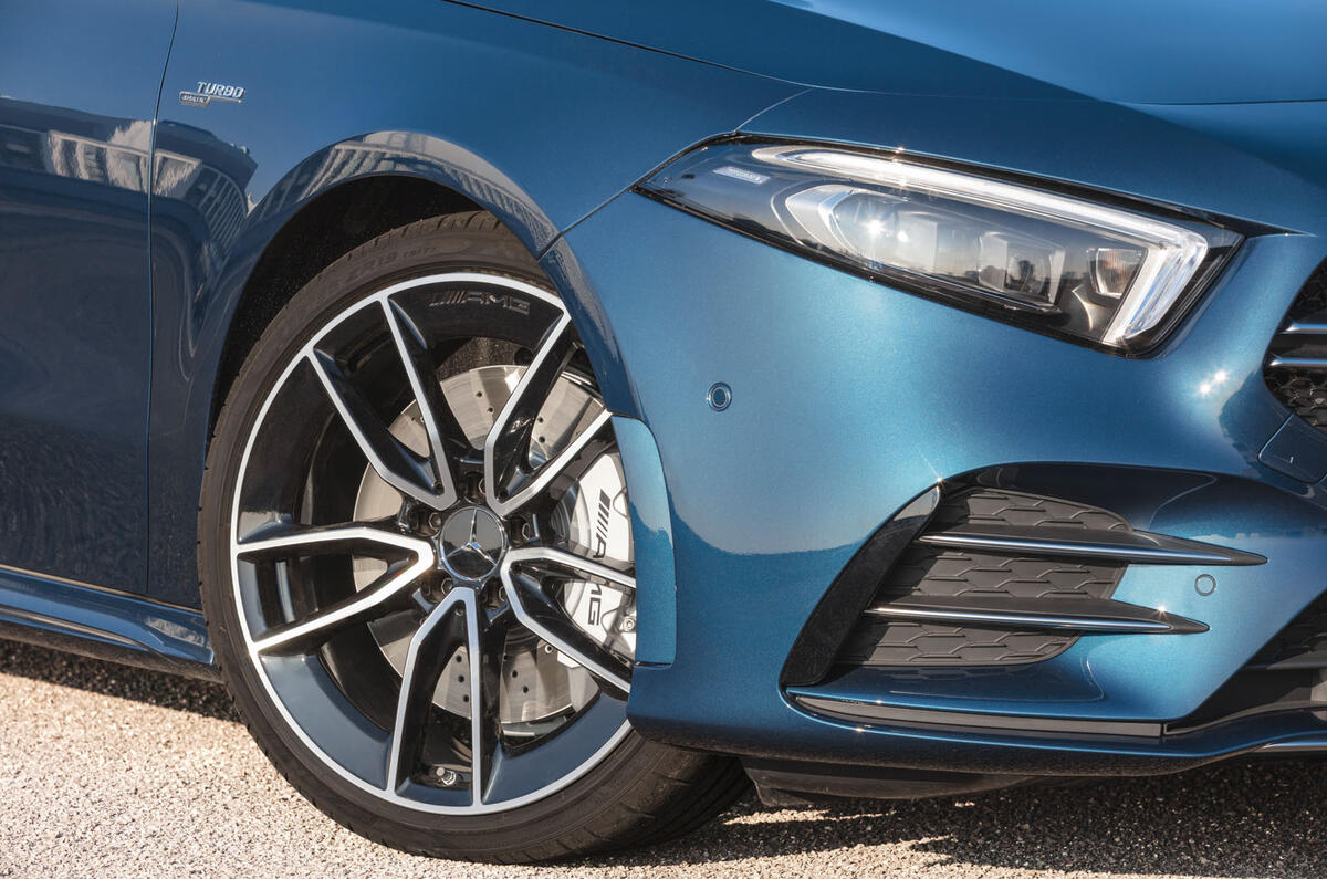 302bhp Mercedes-AMG A35 saloon revealed | Autocar