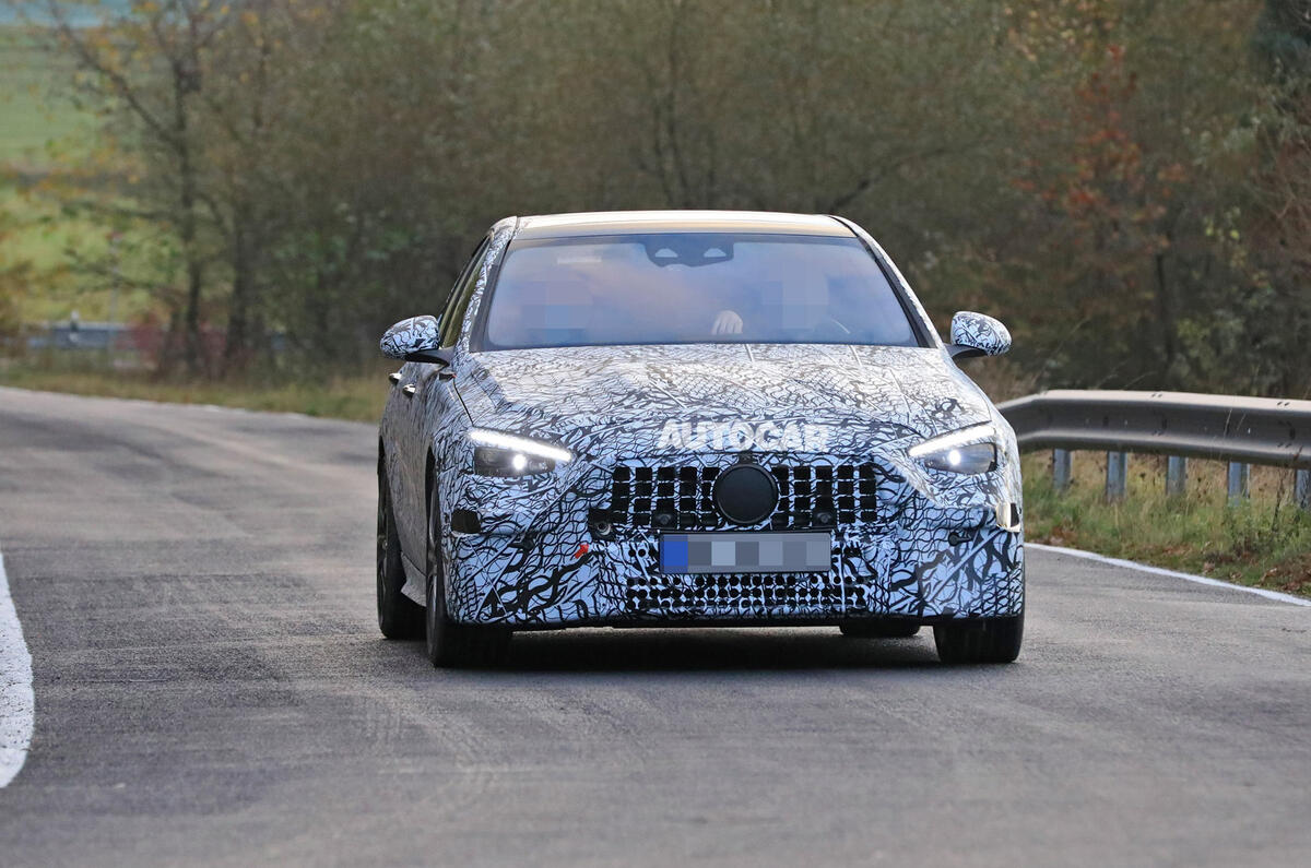 2021 Mercedes-AMG C53: four-pot C43 successor drops disguise | Autocar