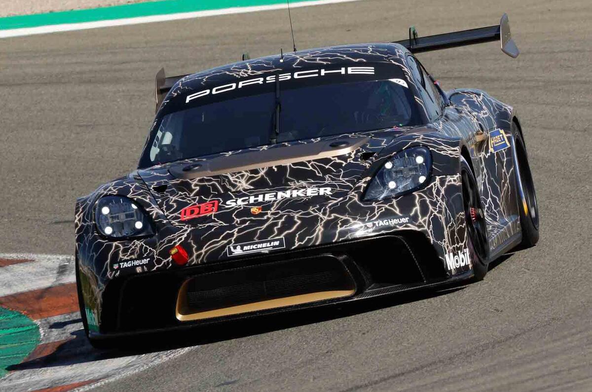 Porsche GT4 E-Performance is 1072bhp electric racer | Autocar