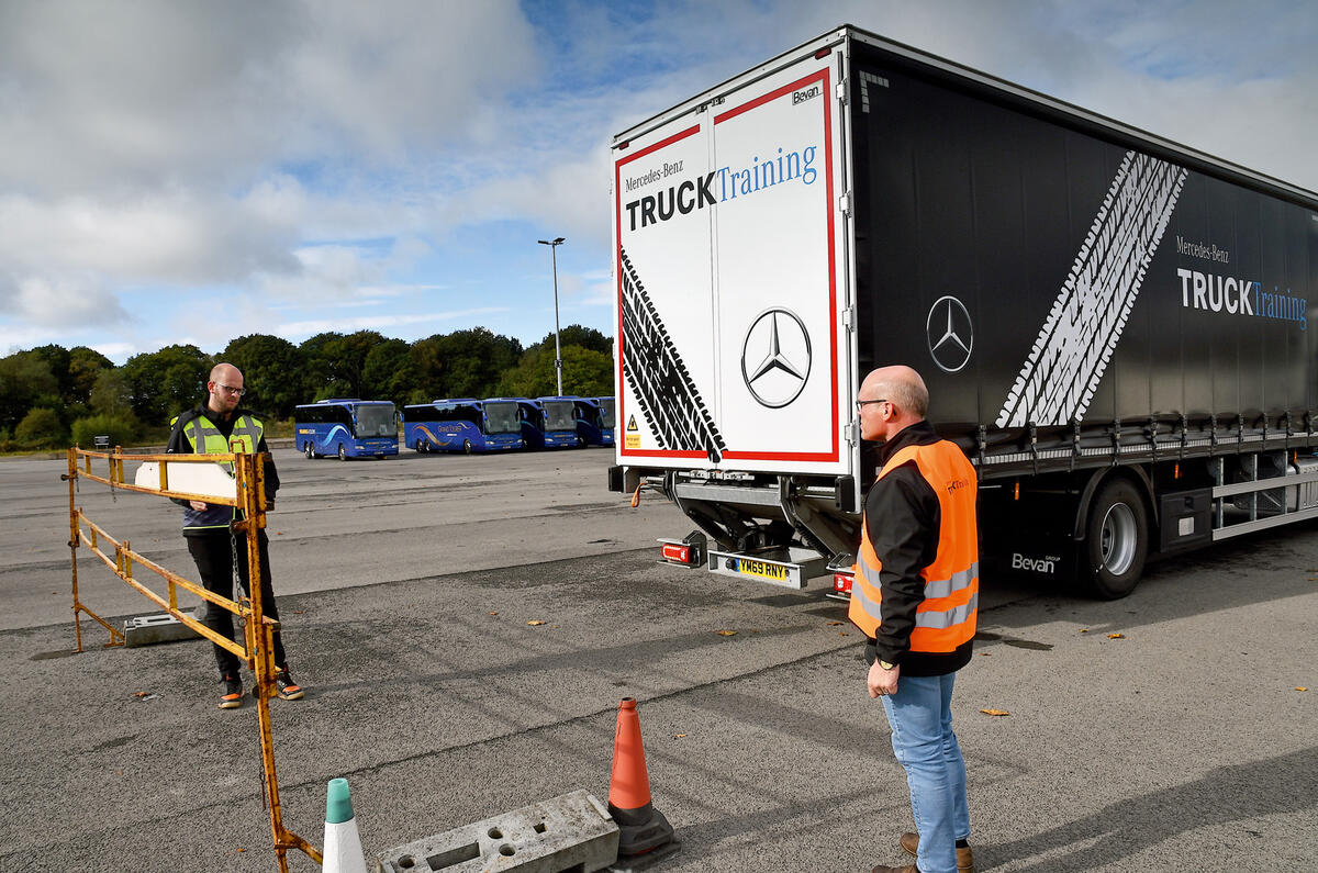 Artic explorer: learning to drive a lorry | Autocar