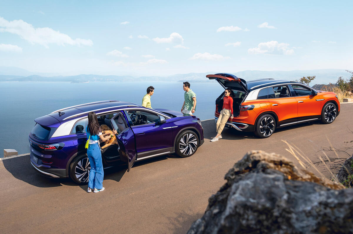 New 2021 Volkswagen ID 6 revealed as China-only electric SUV | Autocar