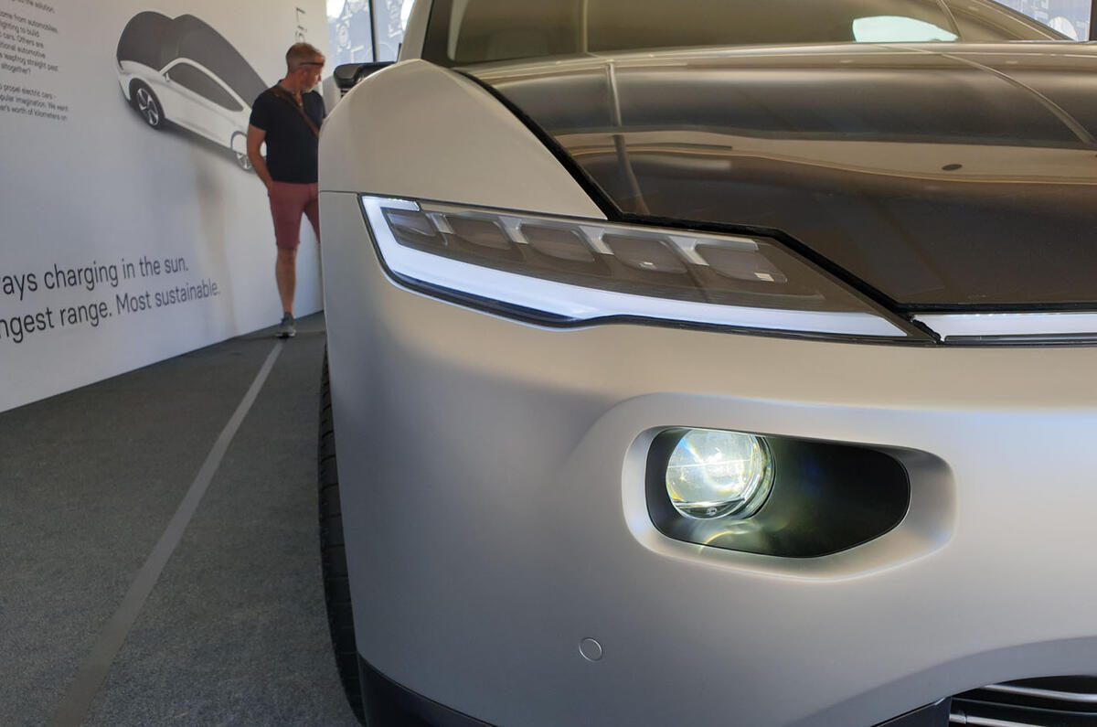 Lightyear One solar-charging EV makes UK debut | Autocar