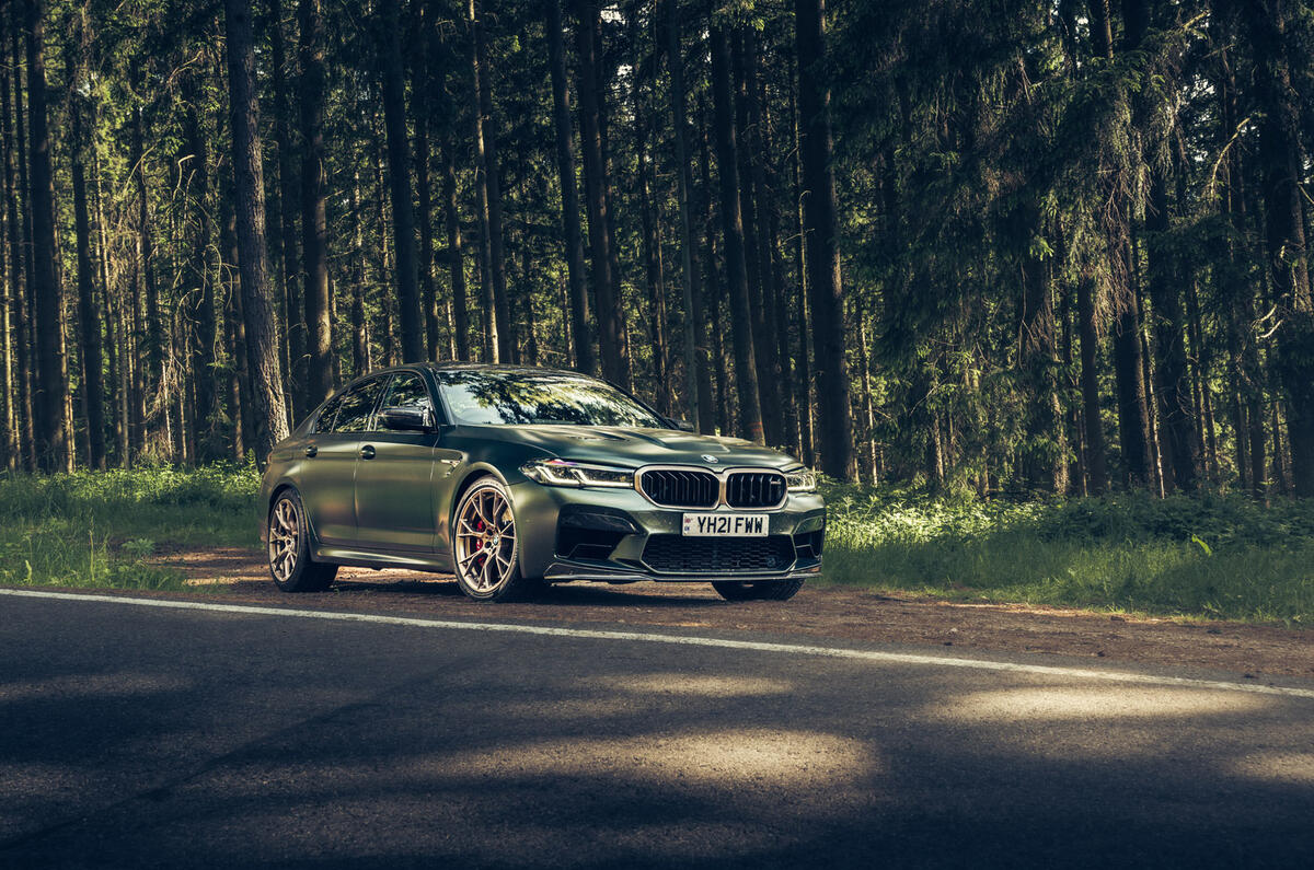 50 years of BMW M: epic road trip in BMW M5 CS | Autocar