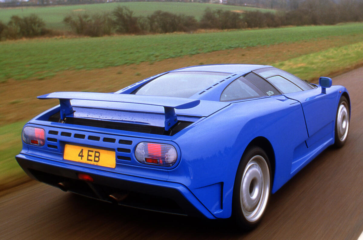 Greatest road tests ever: Bugatti EB110 GT | Autocar