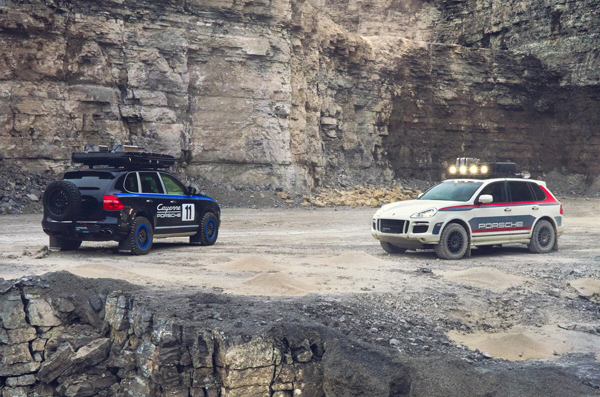 Original Porsche Cayenne gets retro rally-themed redesign | Autocar
