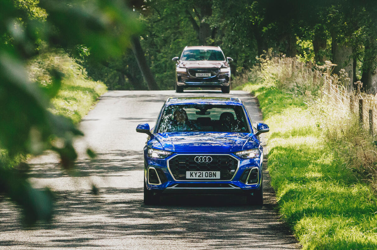 Join the Q: New Genesis GV70 faces Audi Q5 | Autocar