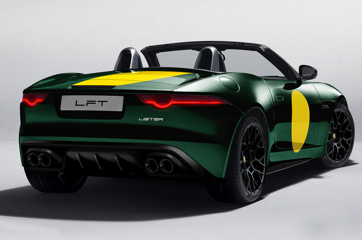 Lister LFT-C revealed as 205mph F-Type convertible | Autocar
