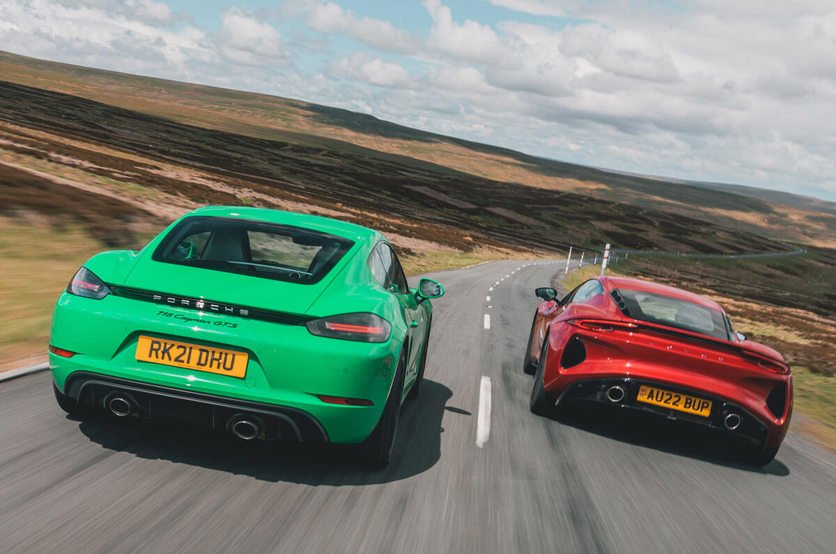Lotus Emira vs Porsche 718 Cayman | Autocar