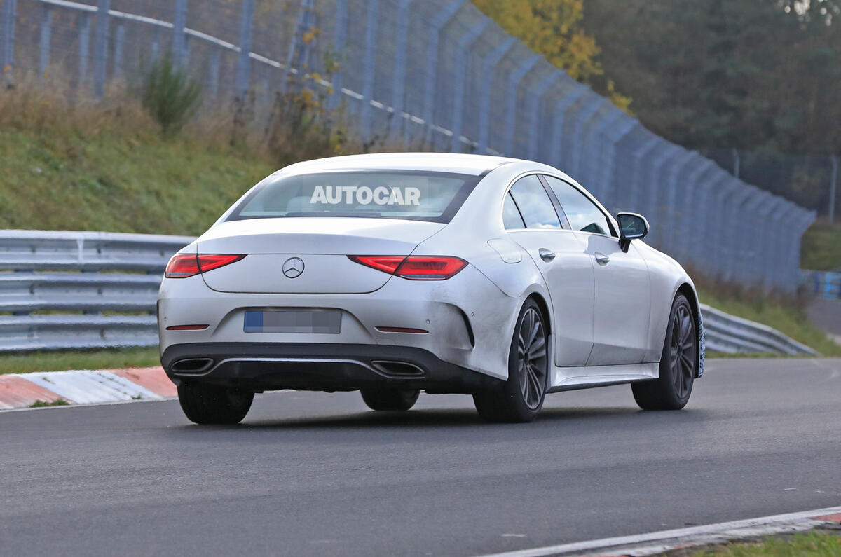 2021 Mercedes-Benz CLS seen testing for the first time | Autocar