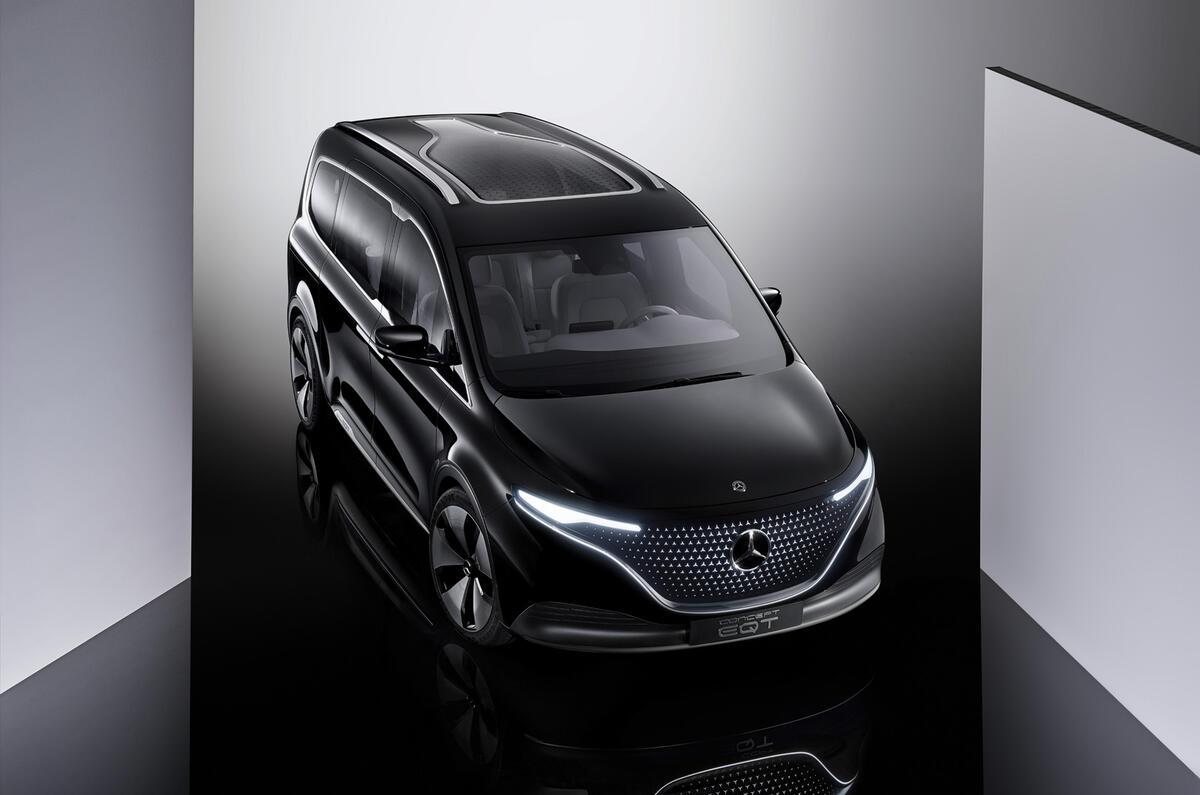 Mercedes-Benz Concept EQT previews electric T-Class | Autocar