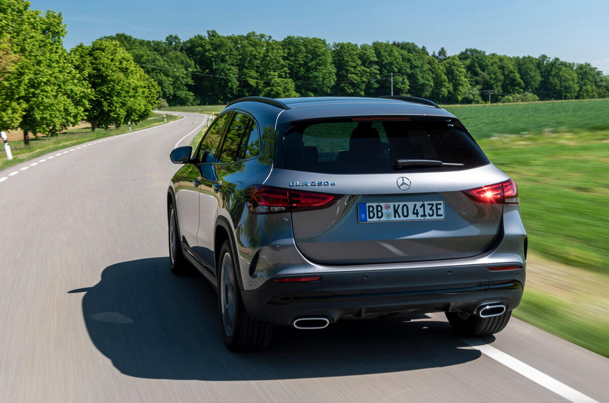 First drive: Mercedes-Benz GLA 250e PHEV prototype review | Autocar