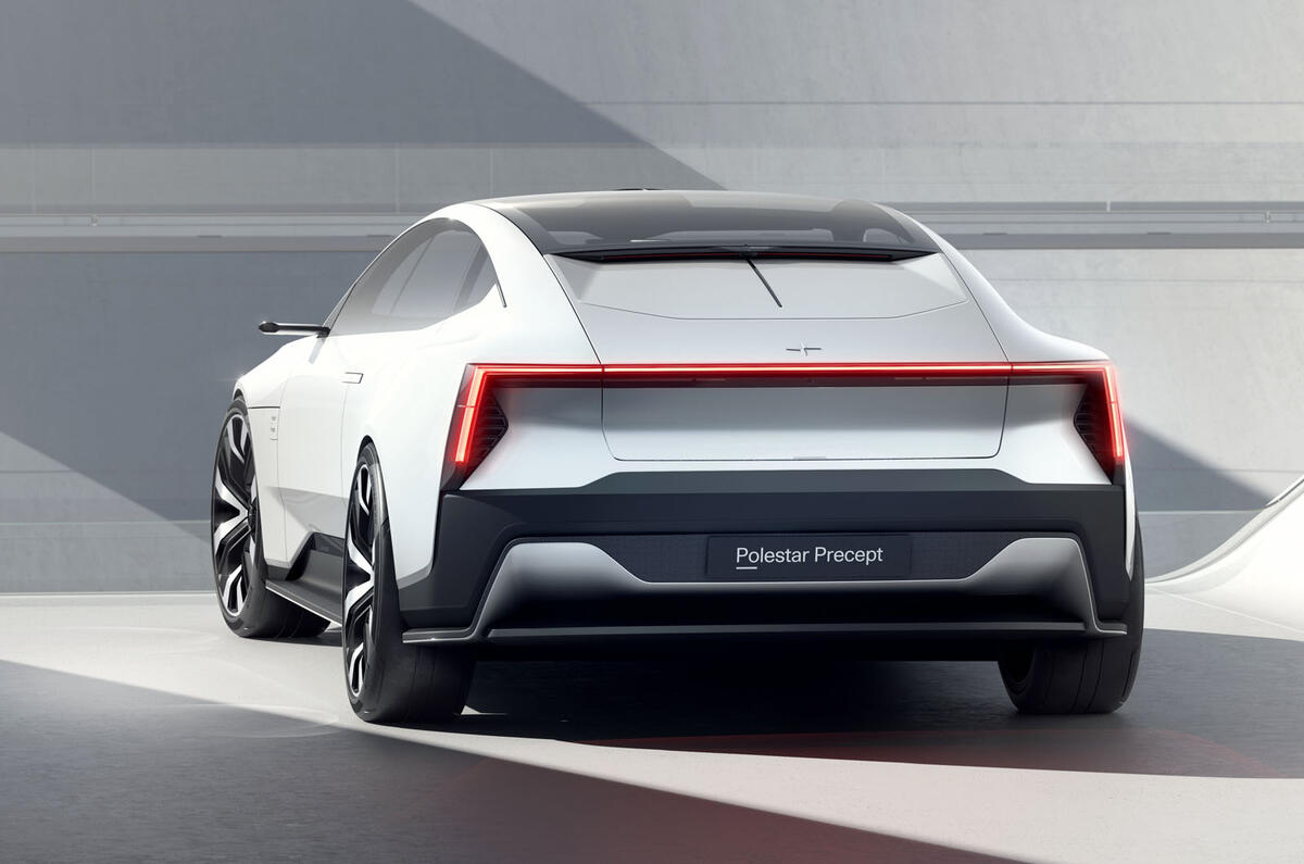 Polestar Precept: new images released of sleek EV saloon | Autocar