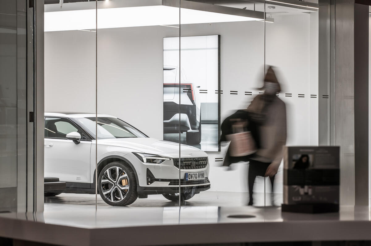 First Polestar UK 'space' opens in London Westfield | Autocar