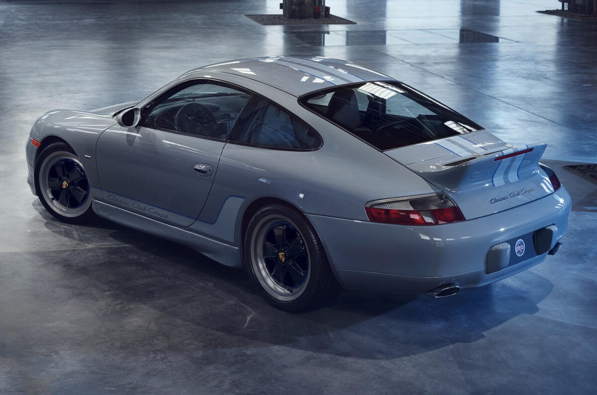 Porsche 911 Classic Club Coupe is one-off 996 restomod | Autocar