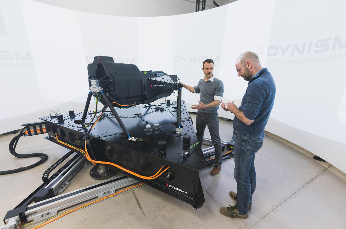 Behind the wheel of the world's most advanced racing simulator | Autocar