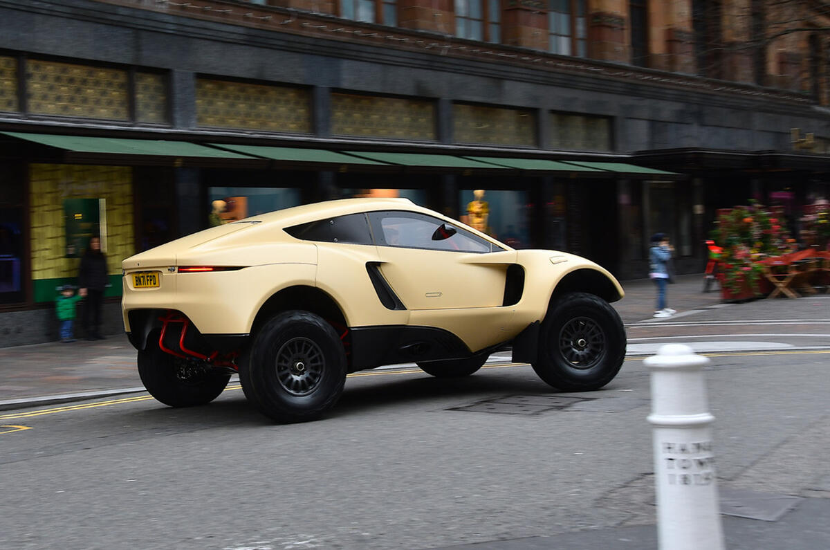 Ultimate Chelsea tractor: Prodrive Hunter meets central London | Autocar