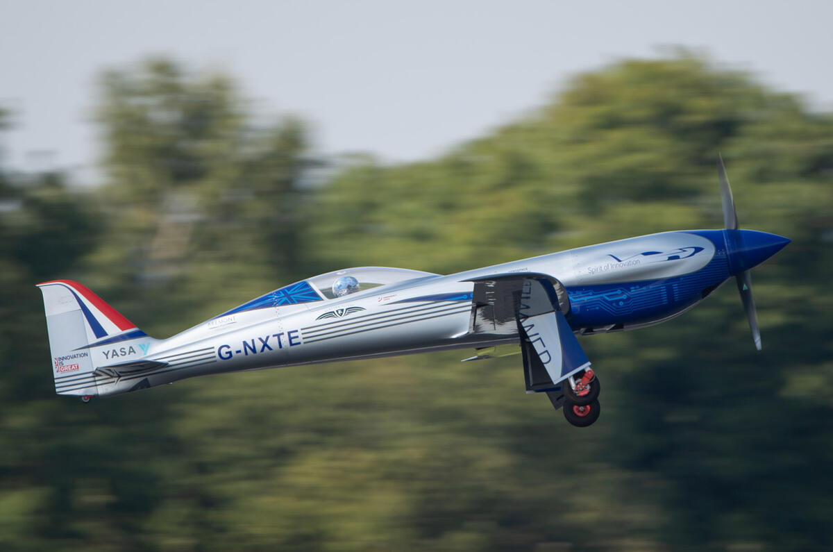 Rolls-Royce breaks all-electric aircraft speed record | Autocar