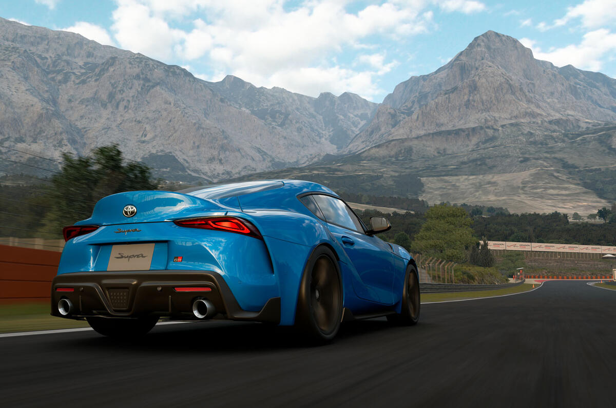 Inside track: Testing the new Toyota Supra on a PlayStation | Autocar