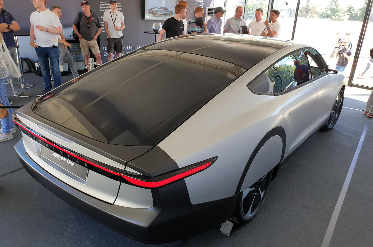 Lightyear One solar-charging EV makes UK debut | Autocar