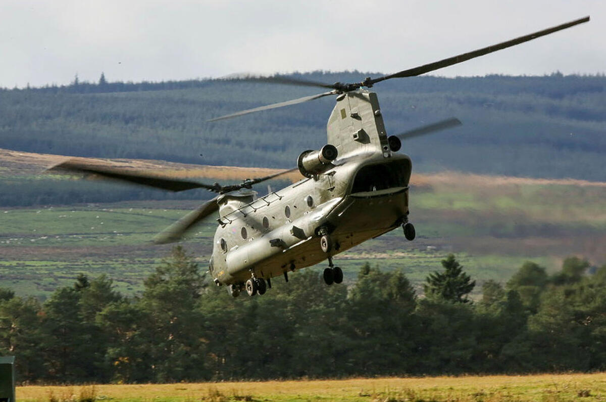Christmas road test 2021: RAF Chinook helicopter | Autocar