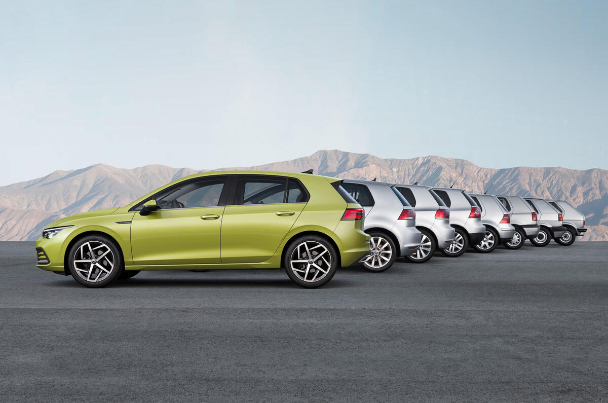 History of the Volkswagen Golf - picture special | Autocar