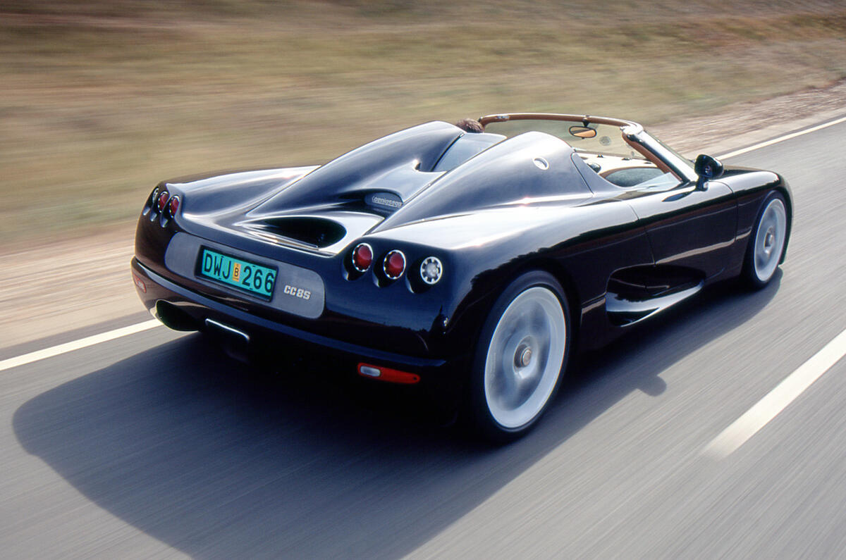 Greatest road tests ever: Koenigsegg CC8S | Autocar