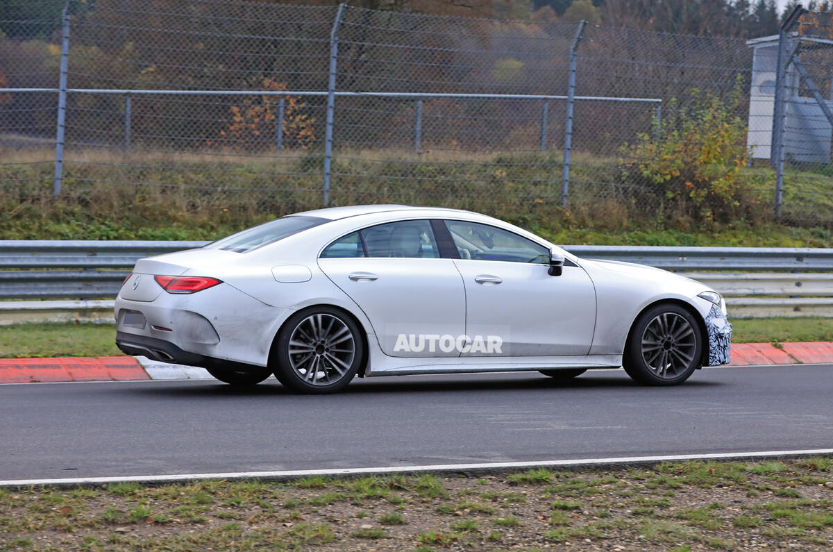 2021 Mercedes-Benz CLS seen testing for the first time | Autocar