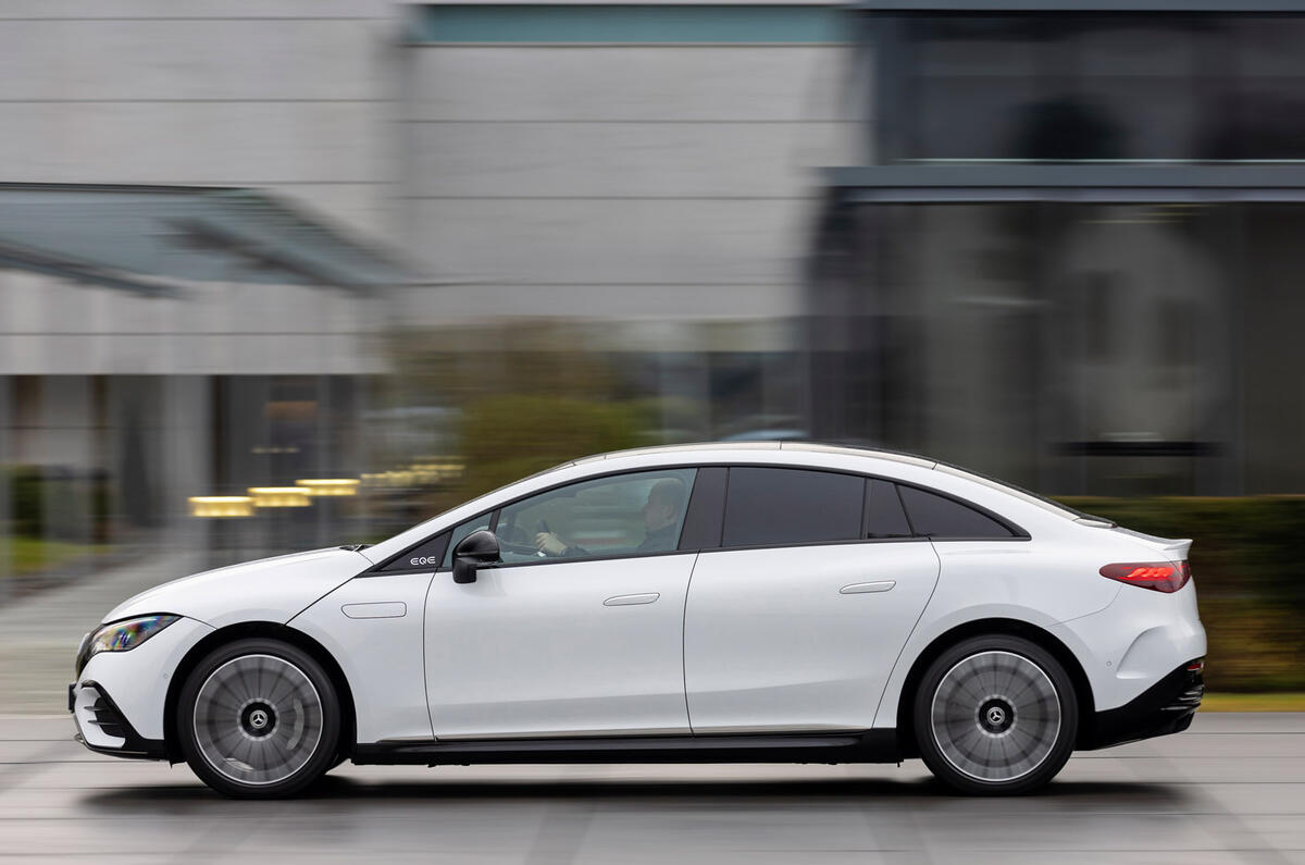 First ride: 2022 Mercedes-Benz EQE 350 review | Autocar