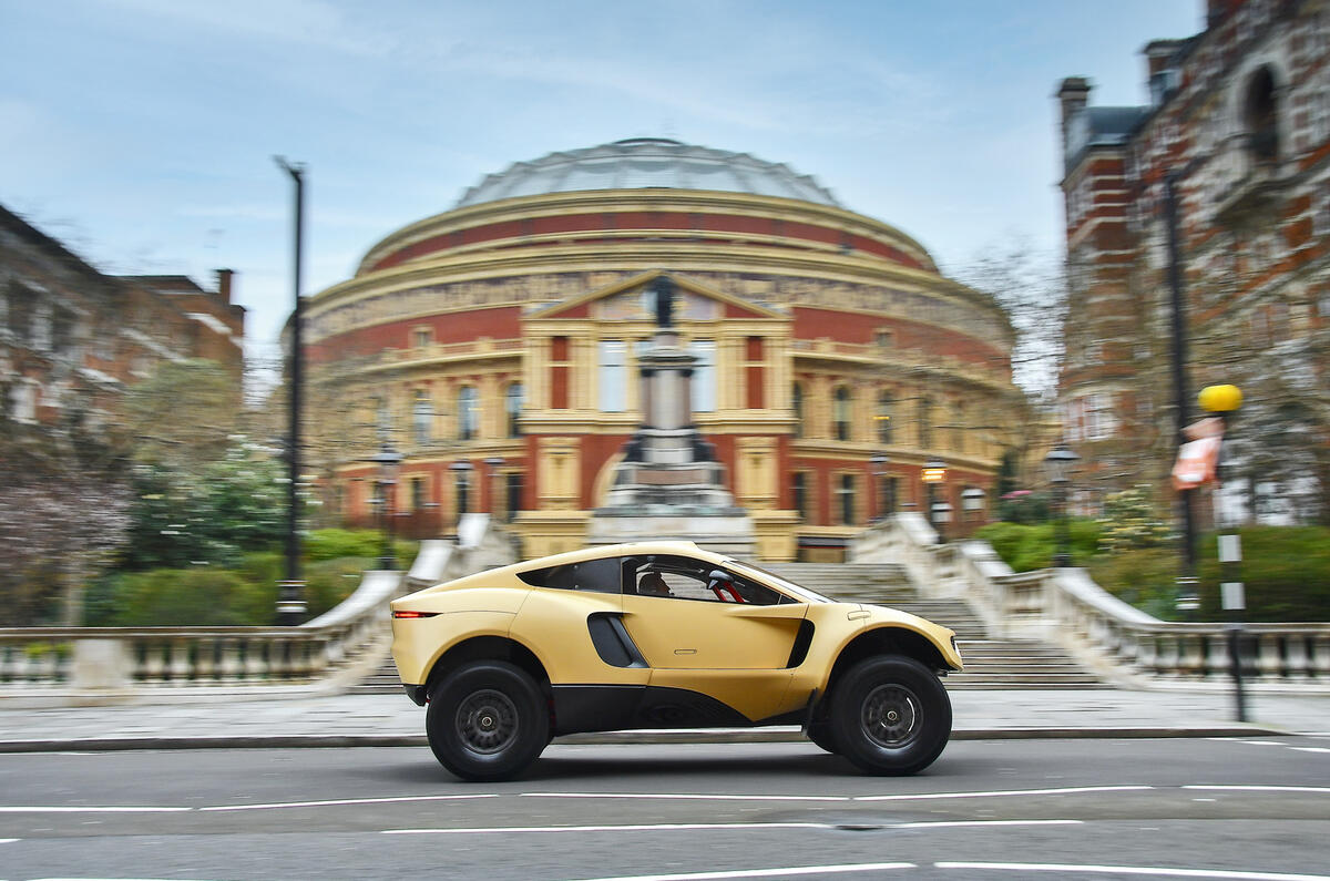 Ultimate Chelsea tractor: Prodrive Hunter meets central London | Autocar