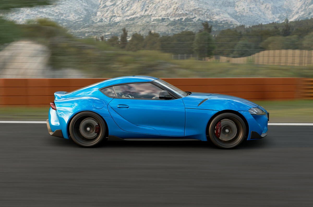 Inside track: Testing the new Toyota Supra on a PlayStation | Autocar