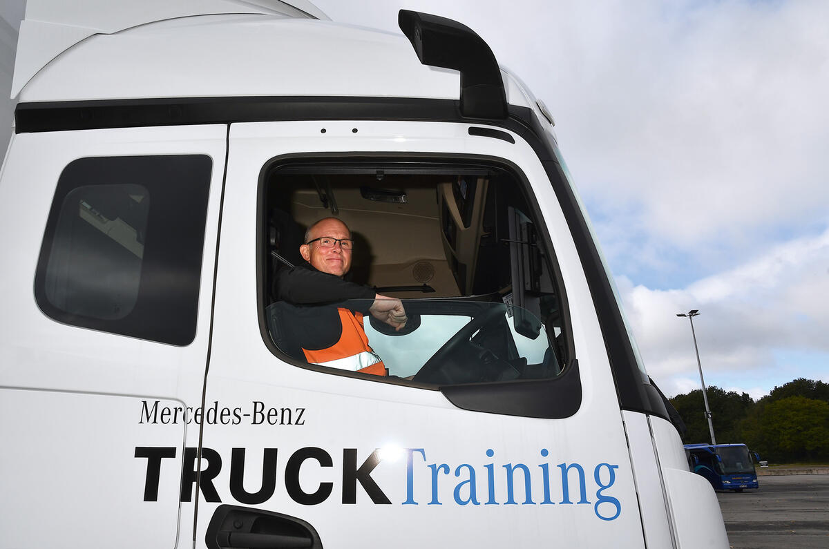 Artic explorer: learning to drive a lorry | Autocar