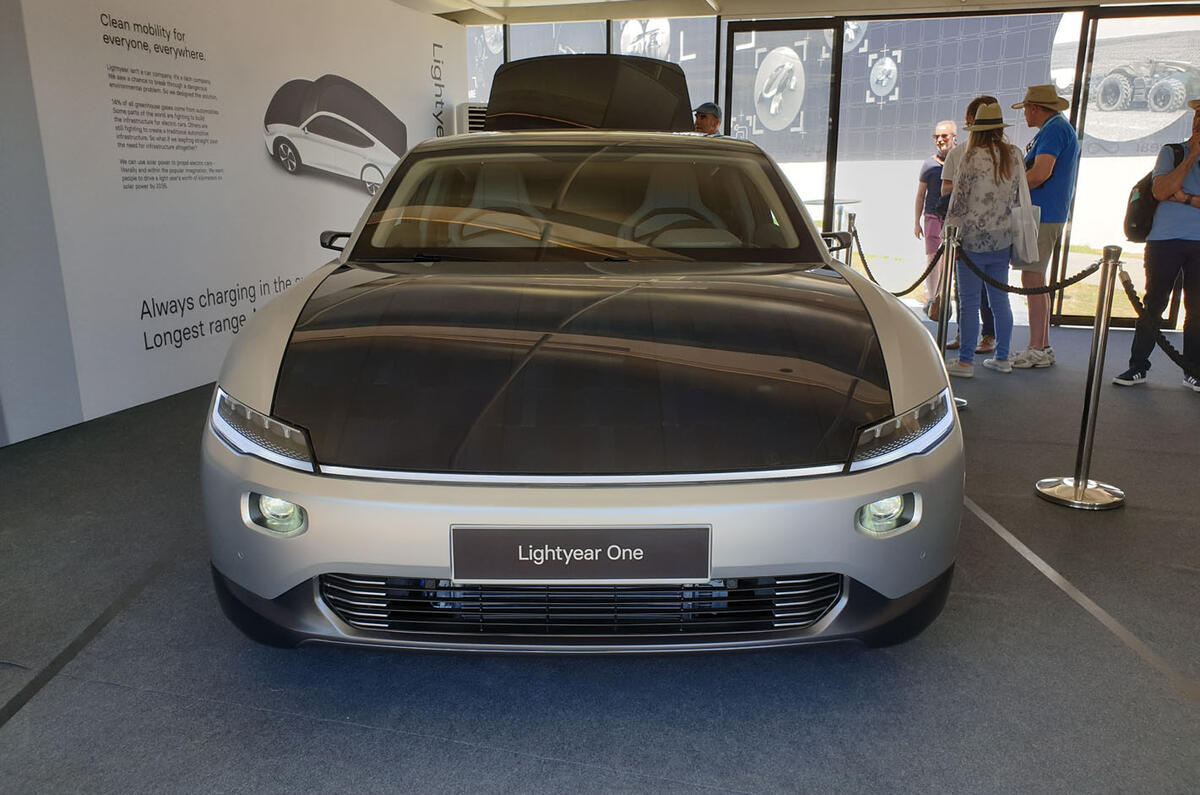 Lightyear One solar-charging EV makes UK debut | Autocar
