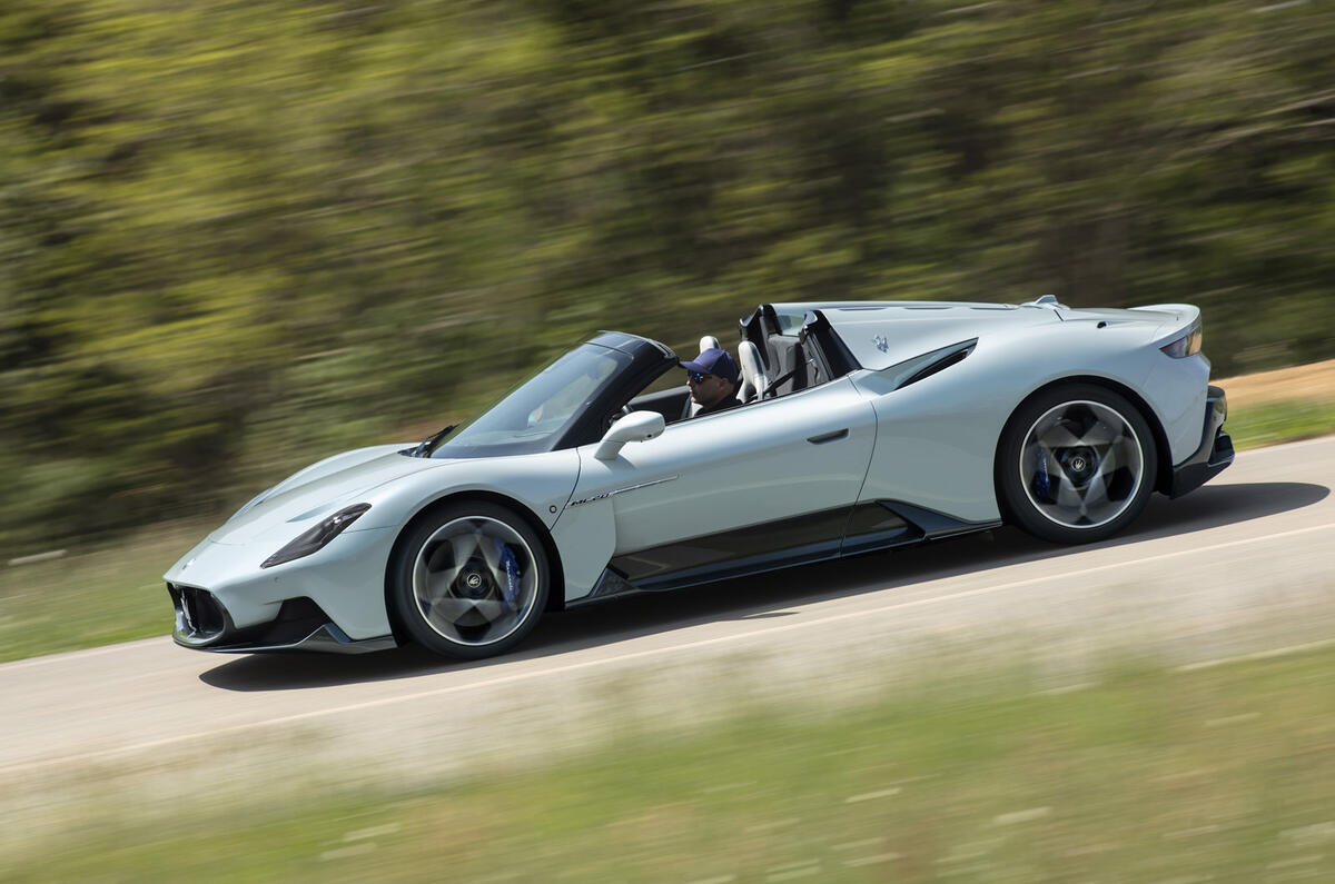 Maserati MC20 Cielo is 621bhp McLaren 720S Spider rival | Autocar