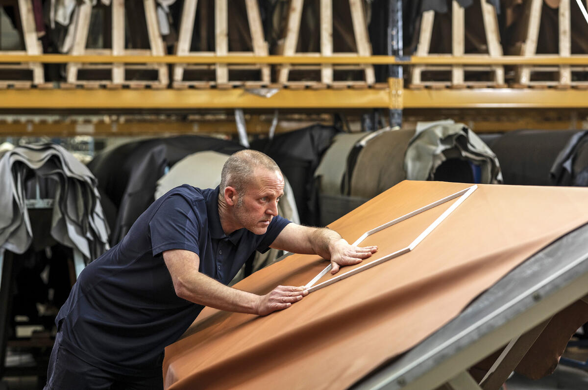 All seams good: inside the world of leather upholstery | Autocar