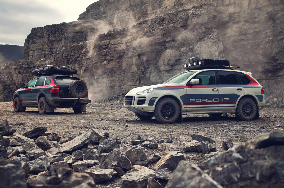 Original Porsche Cayenne gets retro rally-themed redesign | Autocar