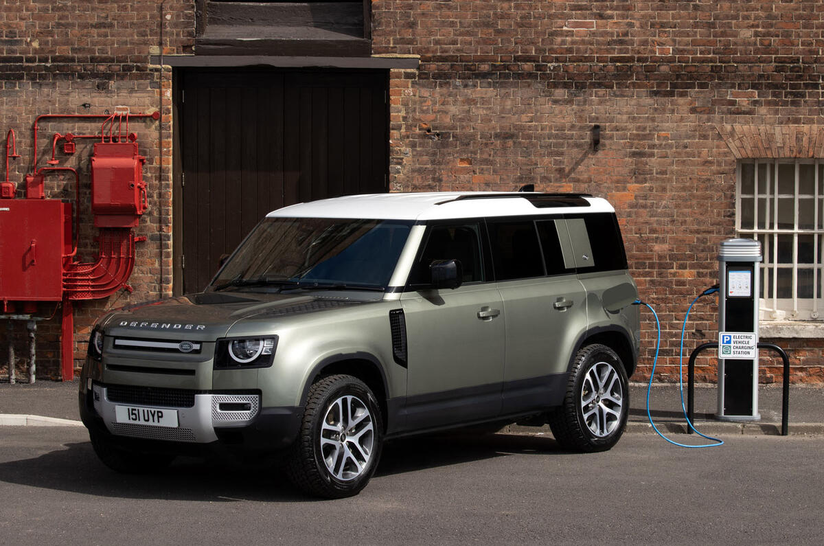 Electric defender 90 store