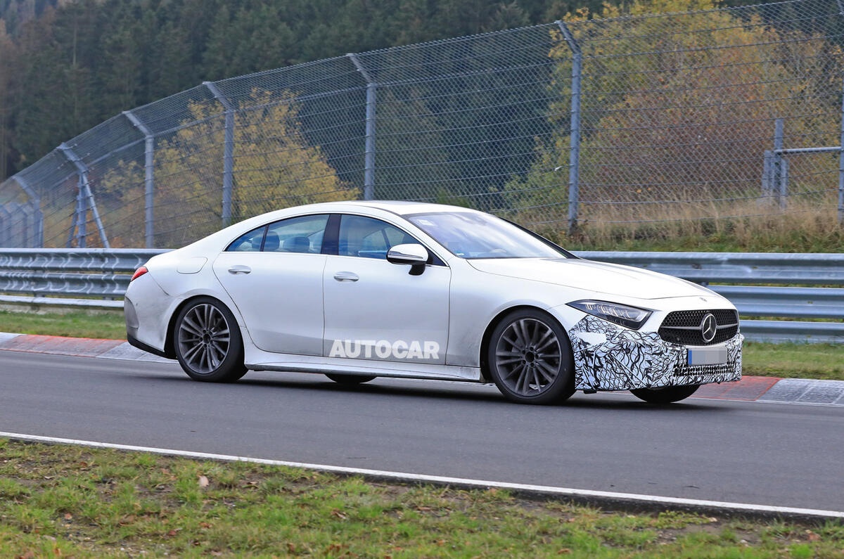 2021 Mercedes-Benz CLS seen testing for the first time | Autocar