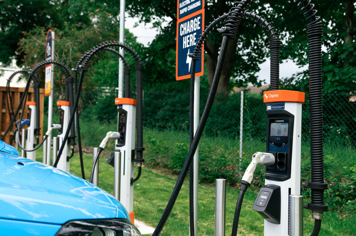 Osprey electric charging store