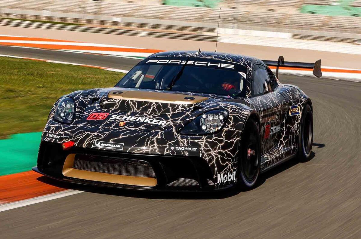 Porsche GT4 E-Performance is 1072bhp electric racer | Autocar