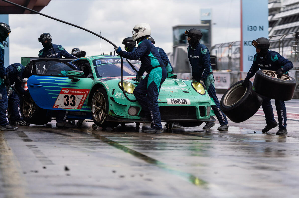 Tyring work: tracking the life of rubber at Nurburgring 24 | Autocar