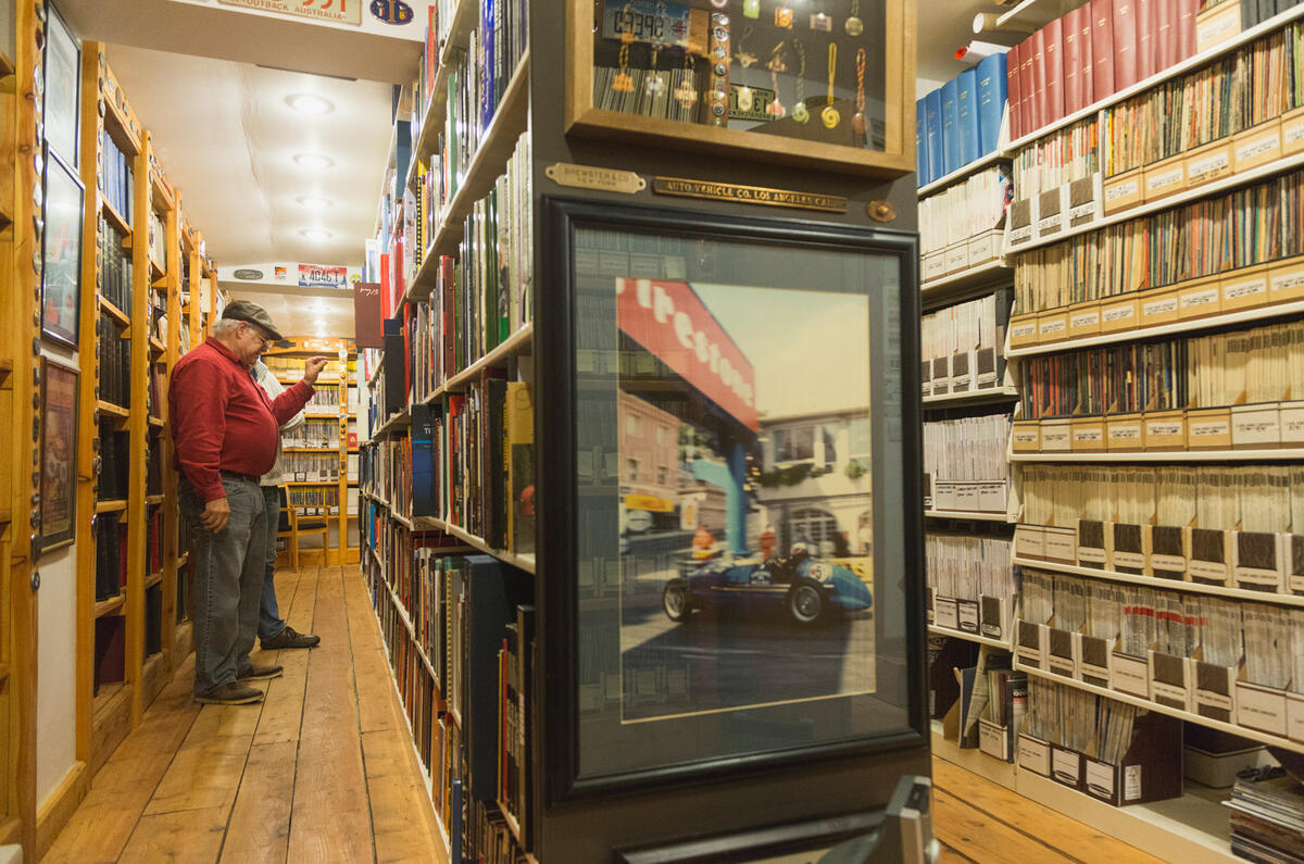 Visiting the world's biggest private motoring library | Autocar