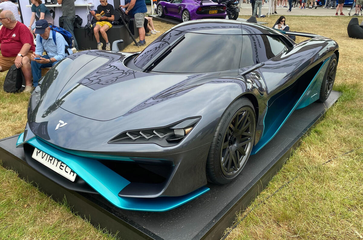 Viritech Apricale is 1000bhp hydrogen hypercar | Autocar